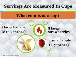 MyPlate - Focus on Fruits | PPTX