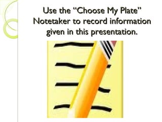 My plate presentation for students | PPT