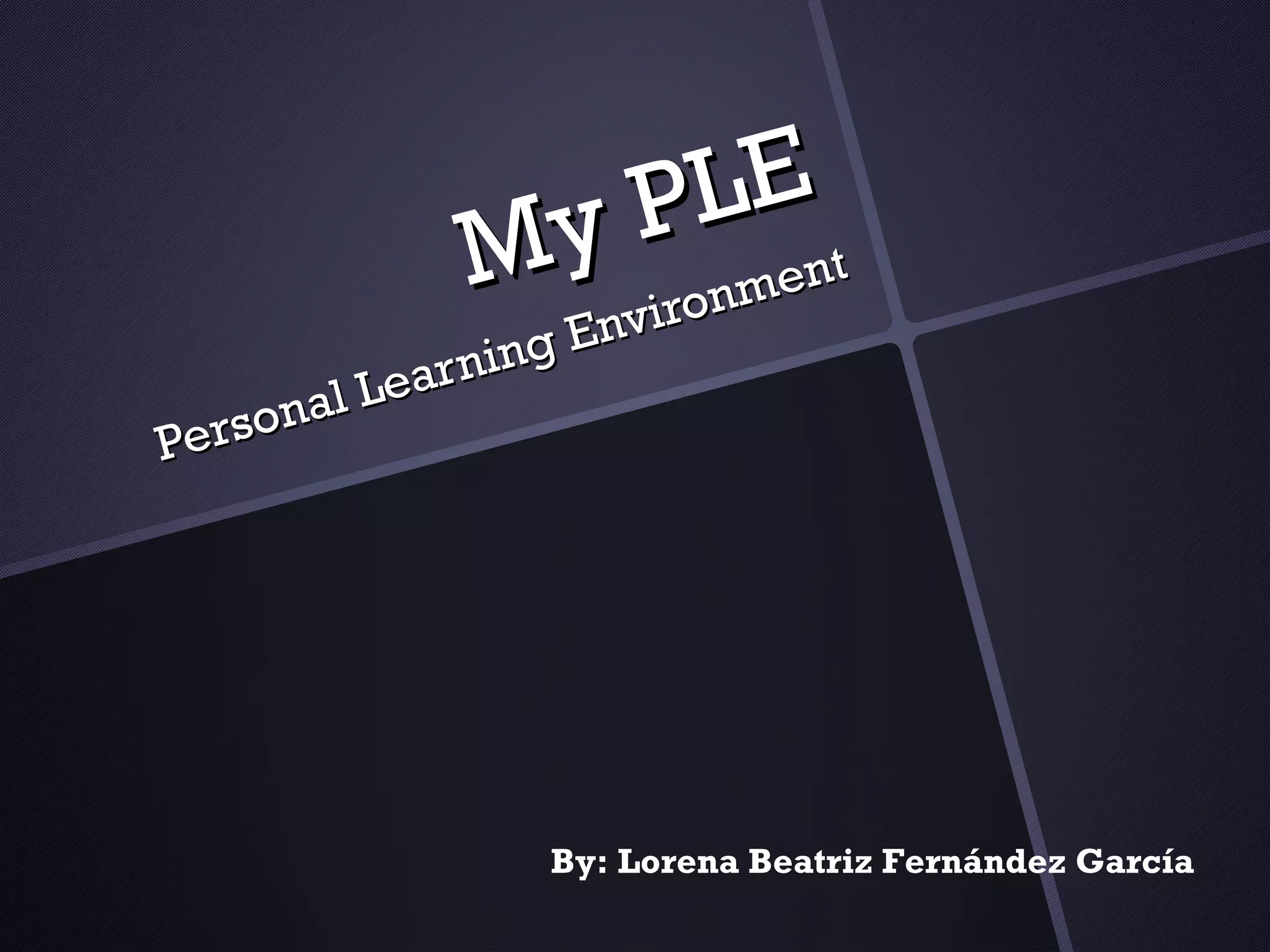My ple by | PPT