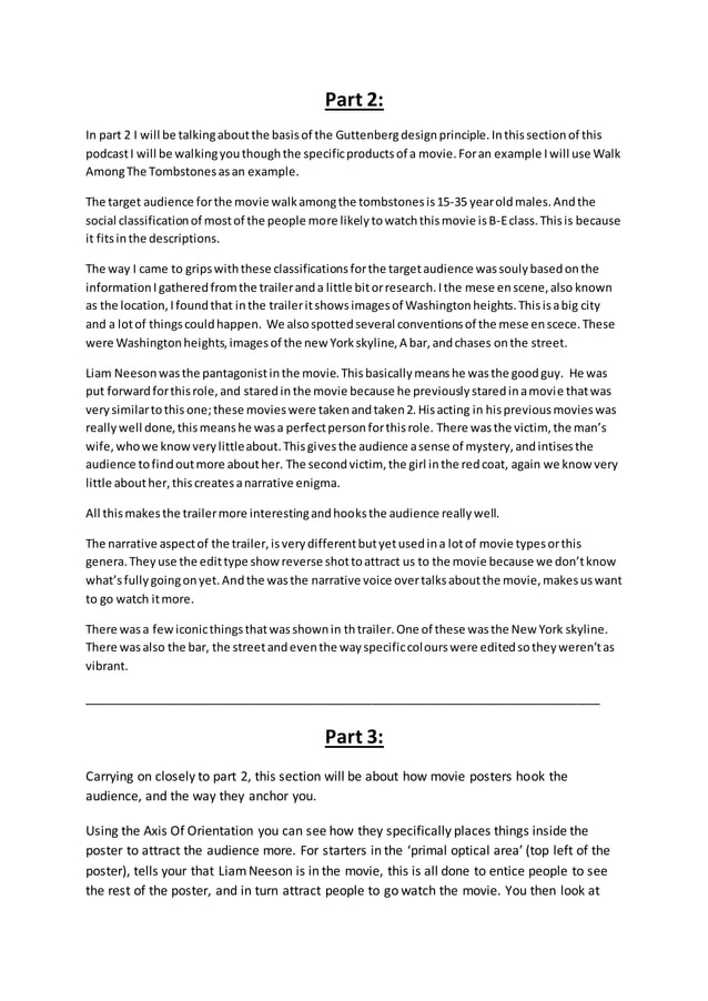 My podcast script | PDF