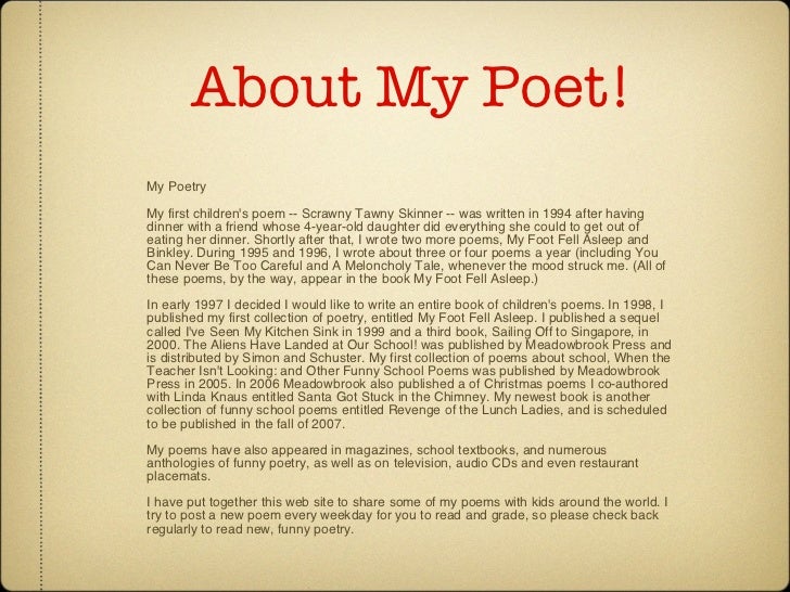 Geena\'s Poetry Anthology