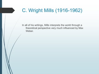 my p on C Wright mills | PPT
