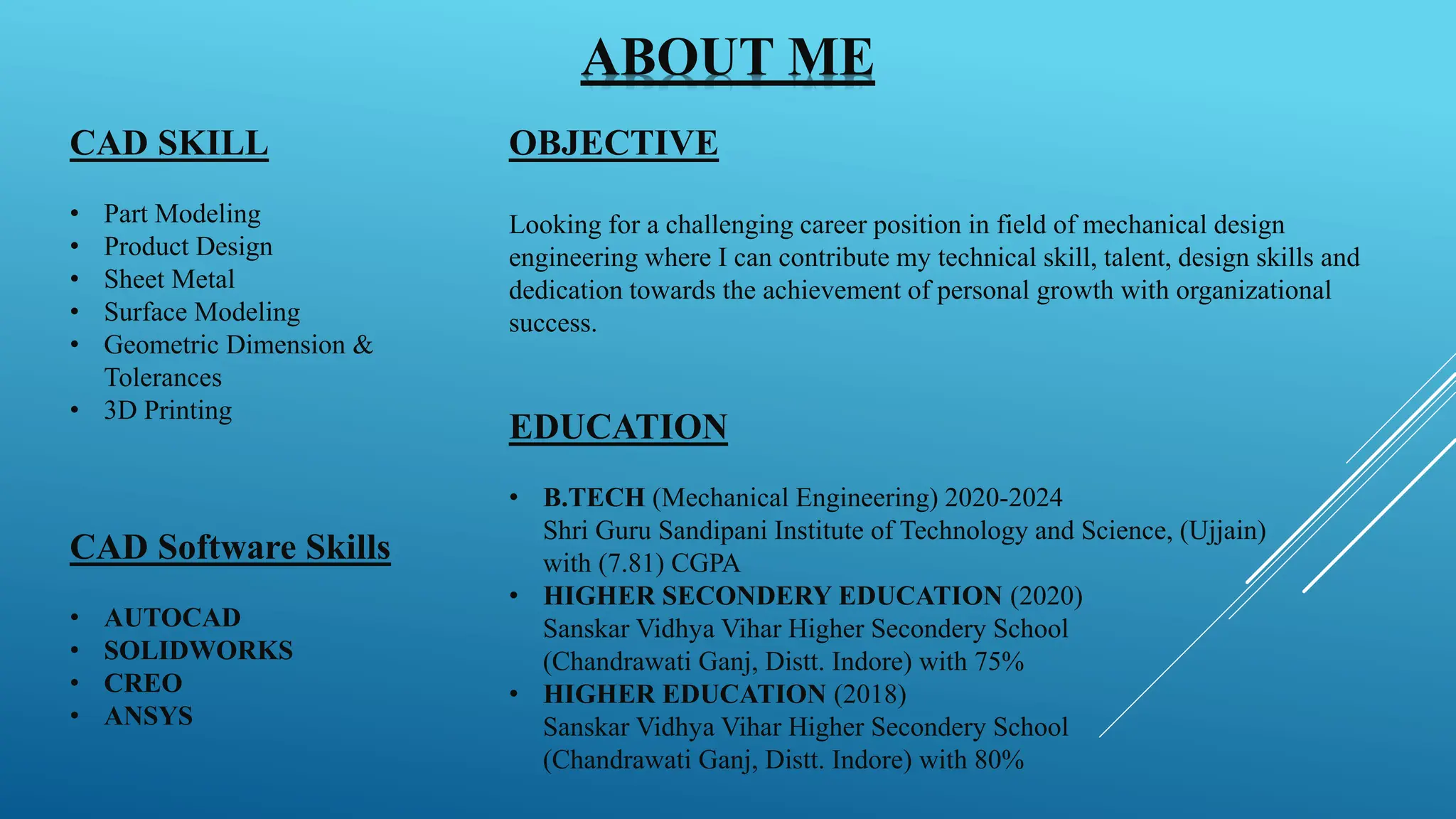 Mechanical design portfolio by Keshav Nayar | PDF