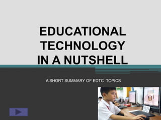 My portfolio in edtc | PPTX | Education