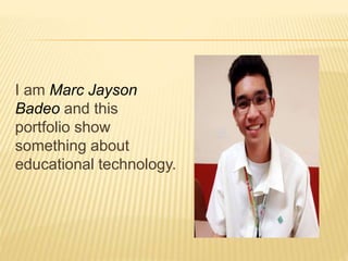 My portfolio in educational technology | PPT