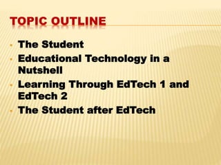 My portfolio in educational technology | PPT