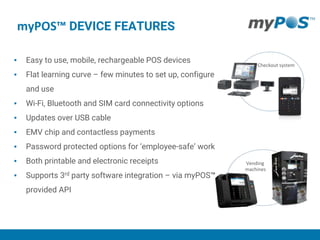 myPOS - an innovative cashless solution | PPTX