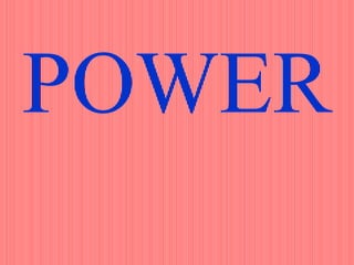 Types of Power and definitions | PPT
