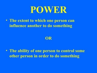 Types of Power and definitions | PPT