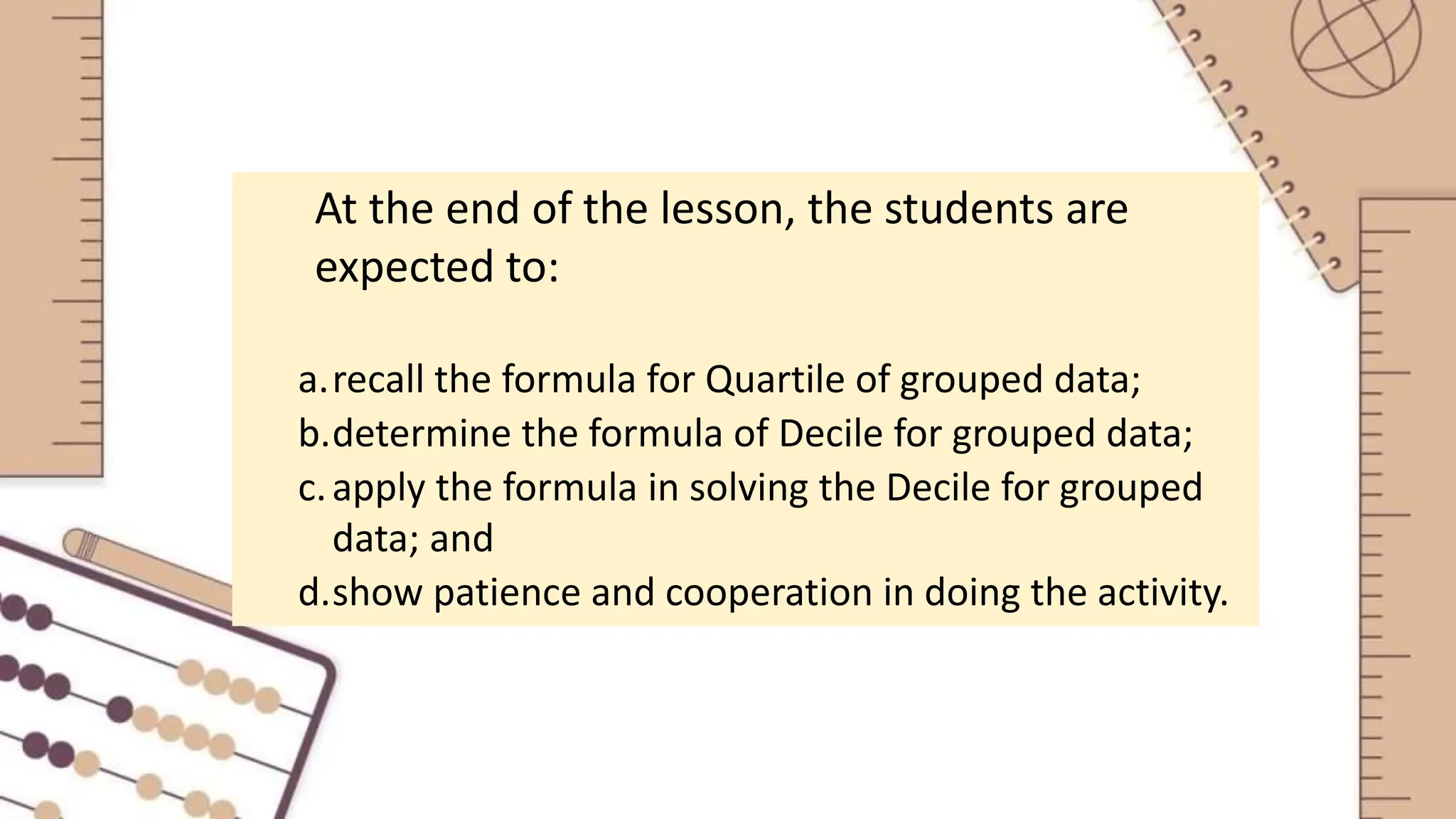 percentile of group and ungrouped data | PPTX | Educational Assessment ...