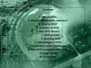 holographic technology | PPTX