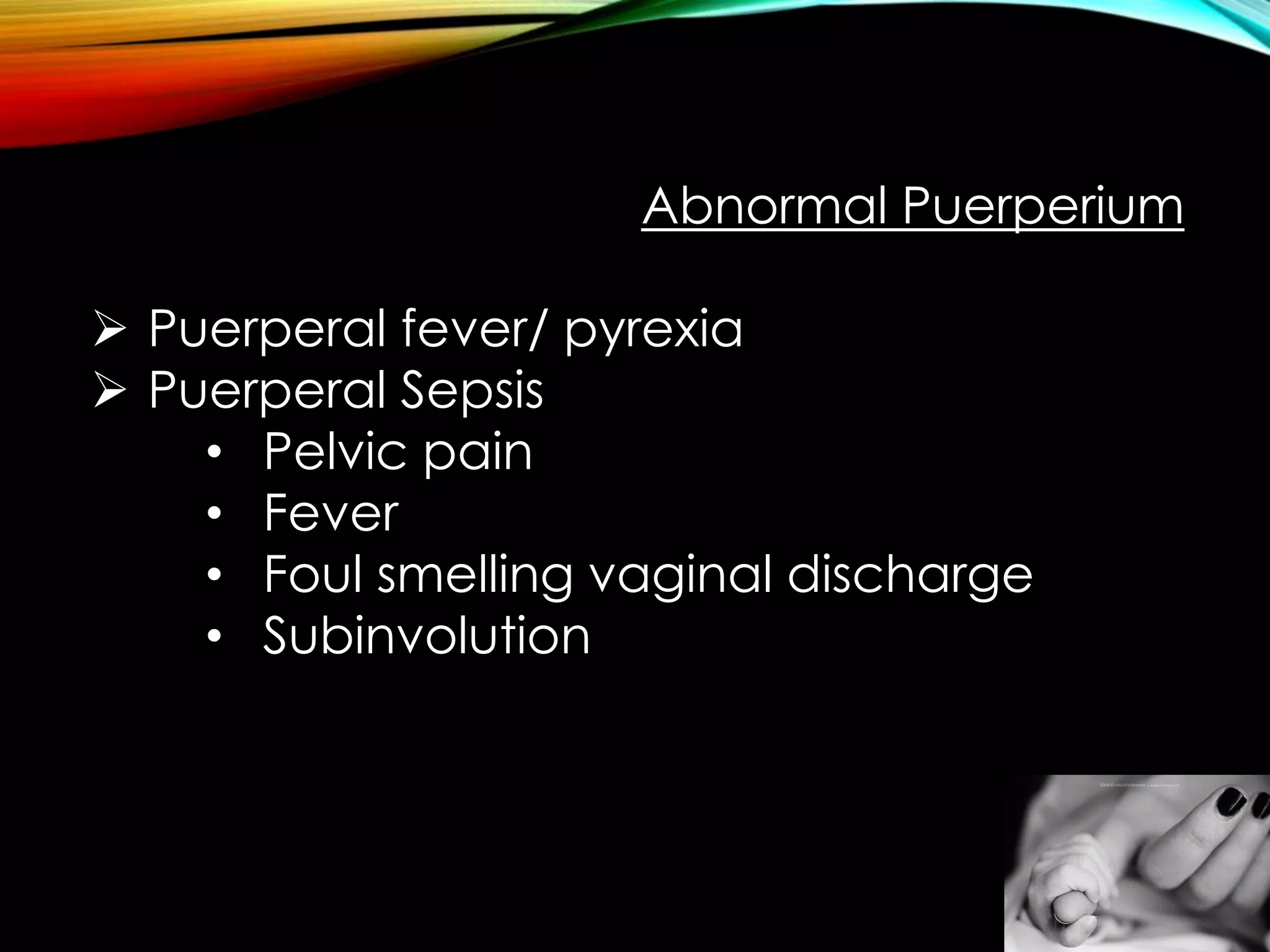 Normal Puerperium | PPTX