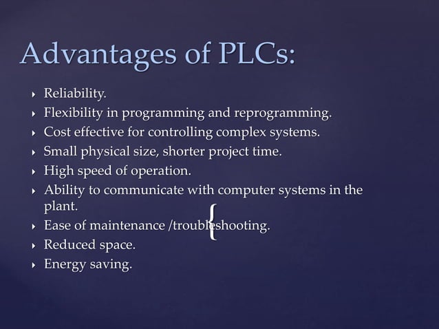 Programmable Logic Controller | PPT