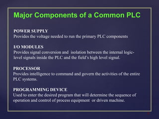 Programmable Logic Controller | PPTX | Programming Languages | Computing