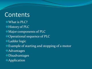 ppt on PLC | PPTX
