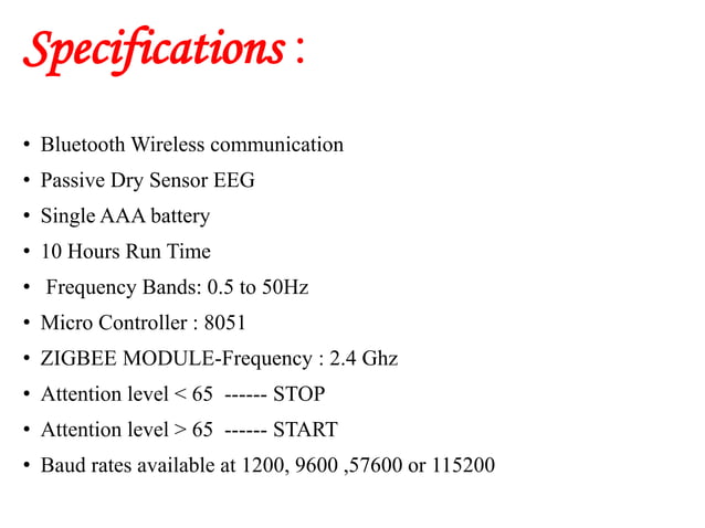 BRAINWAVE TECHNOLOGY | PPT