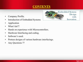Embedded System PPT | PPT
