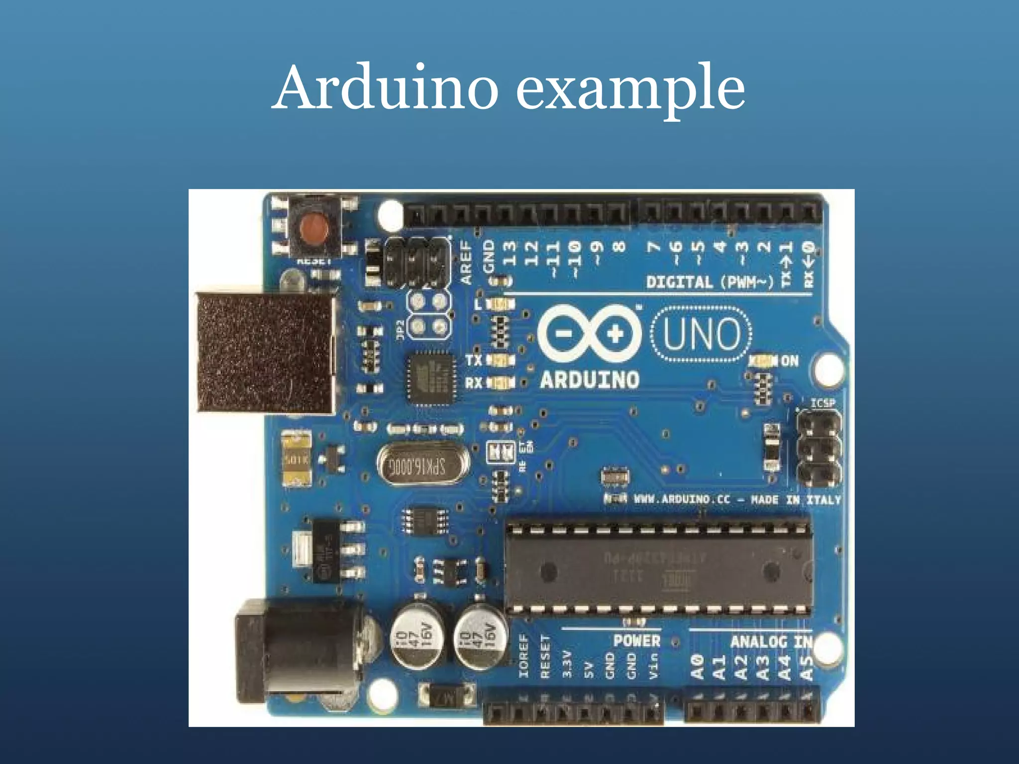 Embedded System Programming Using Arduino Microcontroller Ppt
