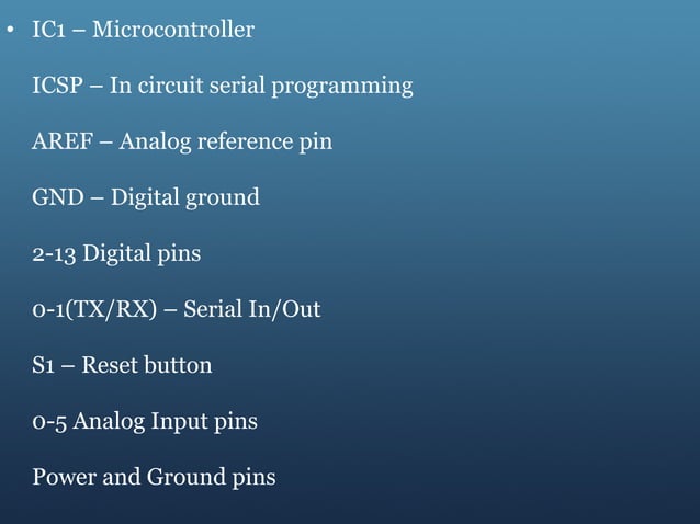 Embedded system programming using Arduino microcontroller | PPT