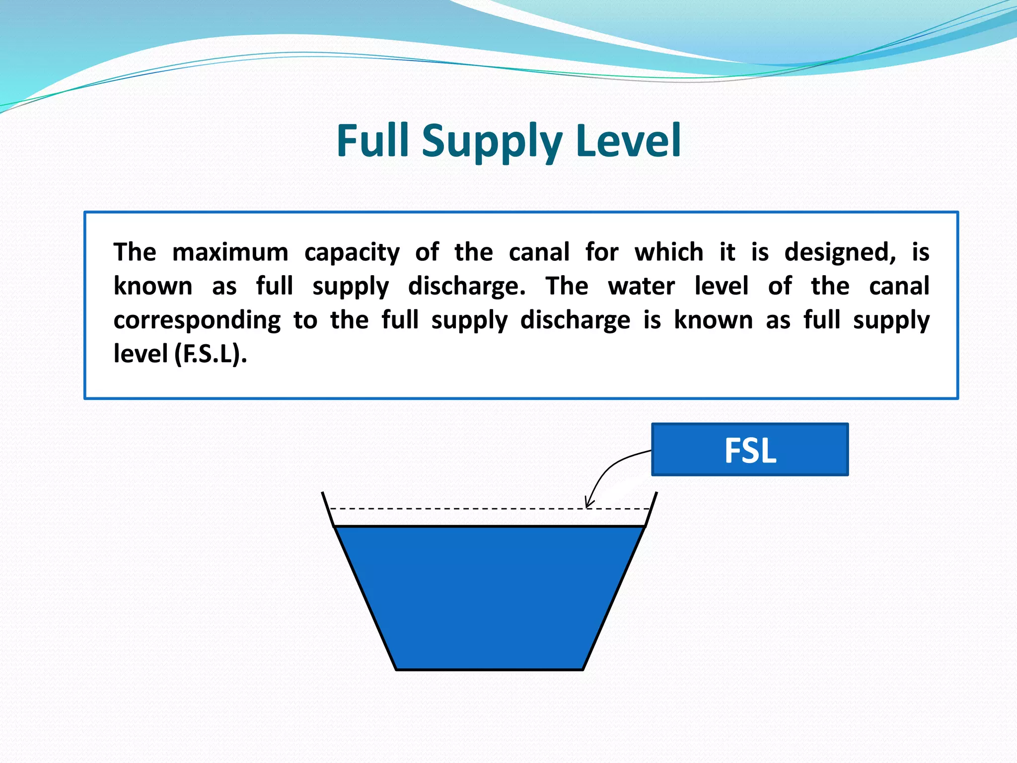 Unlined Canal design | PPTX
