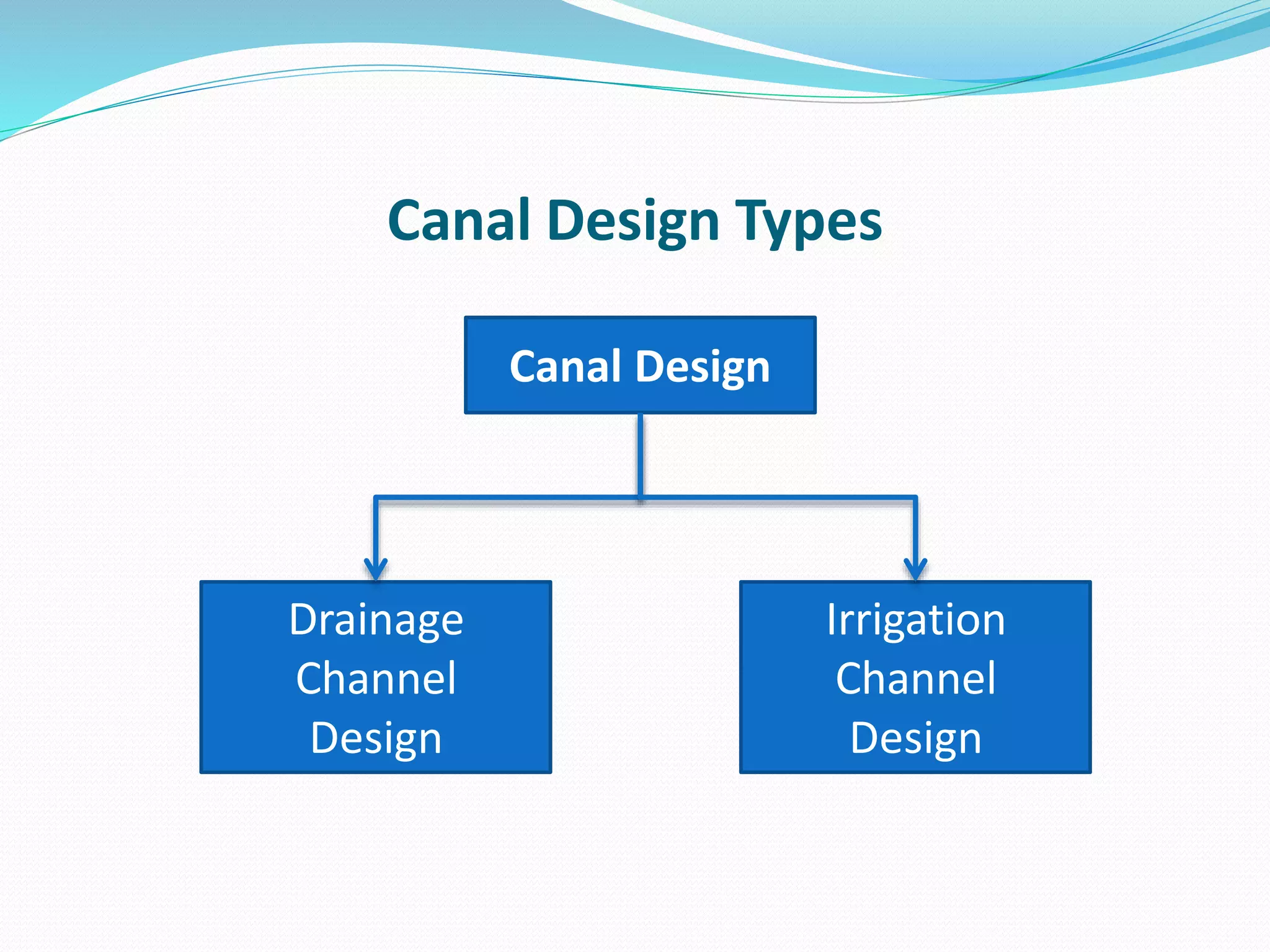 Unlined Canal design | PPTX
