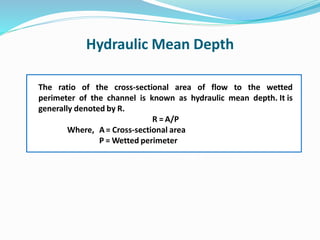 Unlined Canal design | PPTX