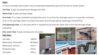 Drainage System For a Building | PPT