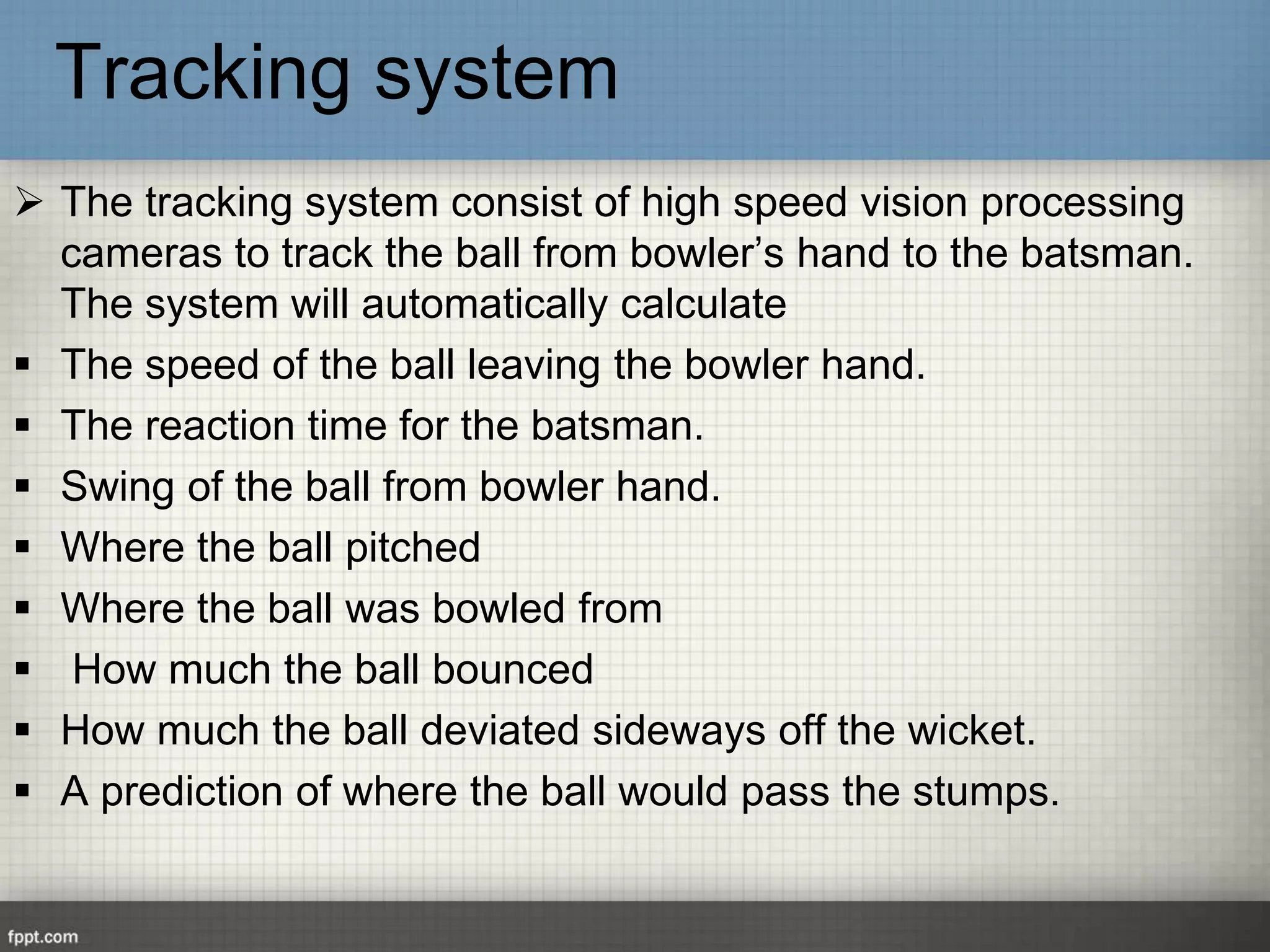 hawk eye technology | PPTX