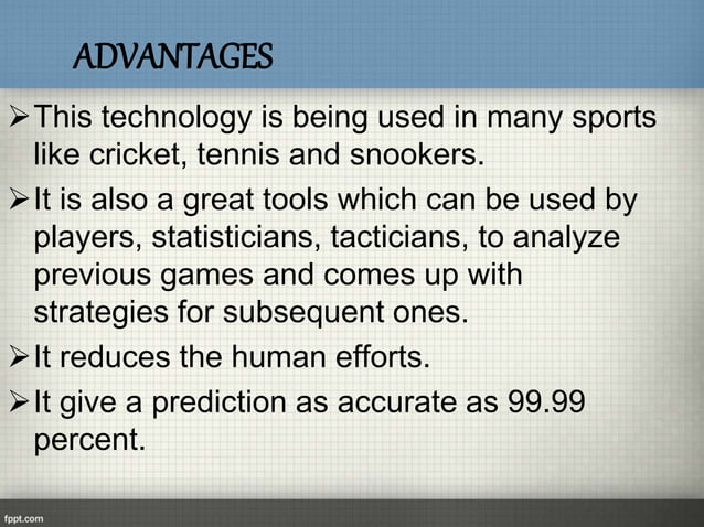 hawk eye technology | PPTX