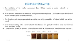 Perovskite Solar Cell | PPTX