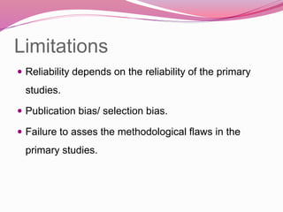 systematic review and metaanalysis | PPTX