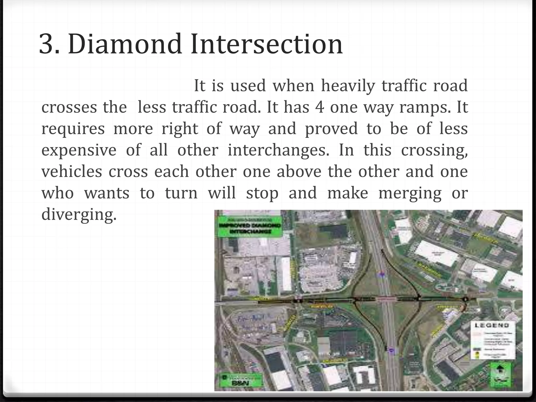 INTERSECTIONS IN TRAFFIC ENGINEERING | PPTX