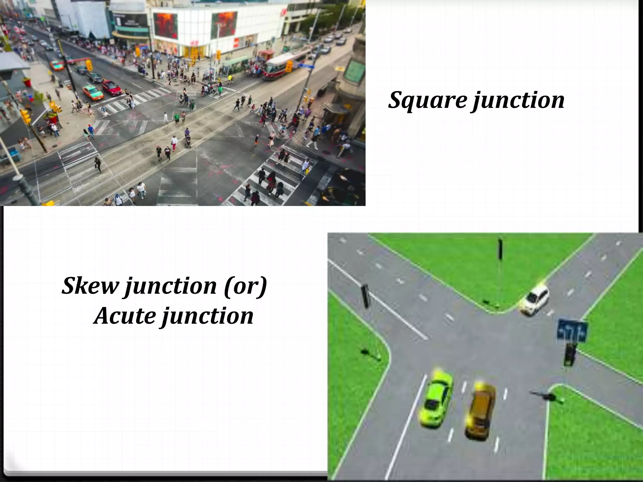 INTERSECTIONS IN TRAFFIC ENGINEERING | PPTX