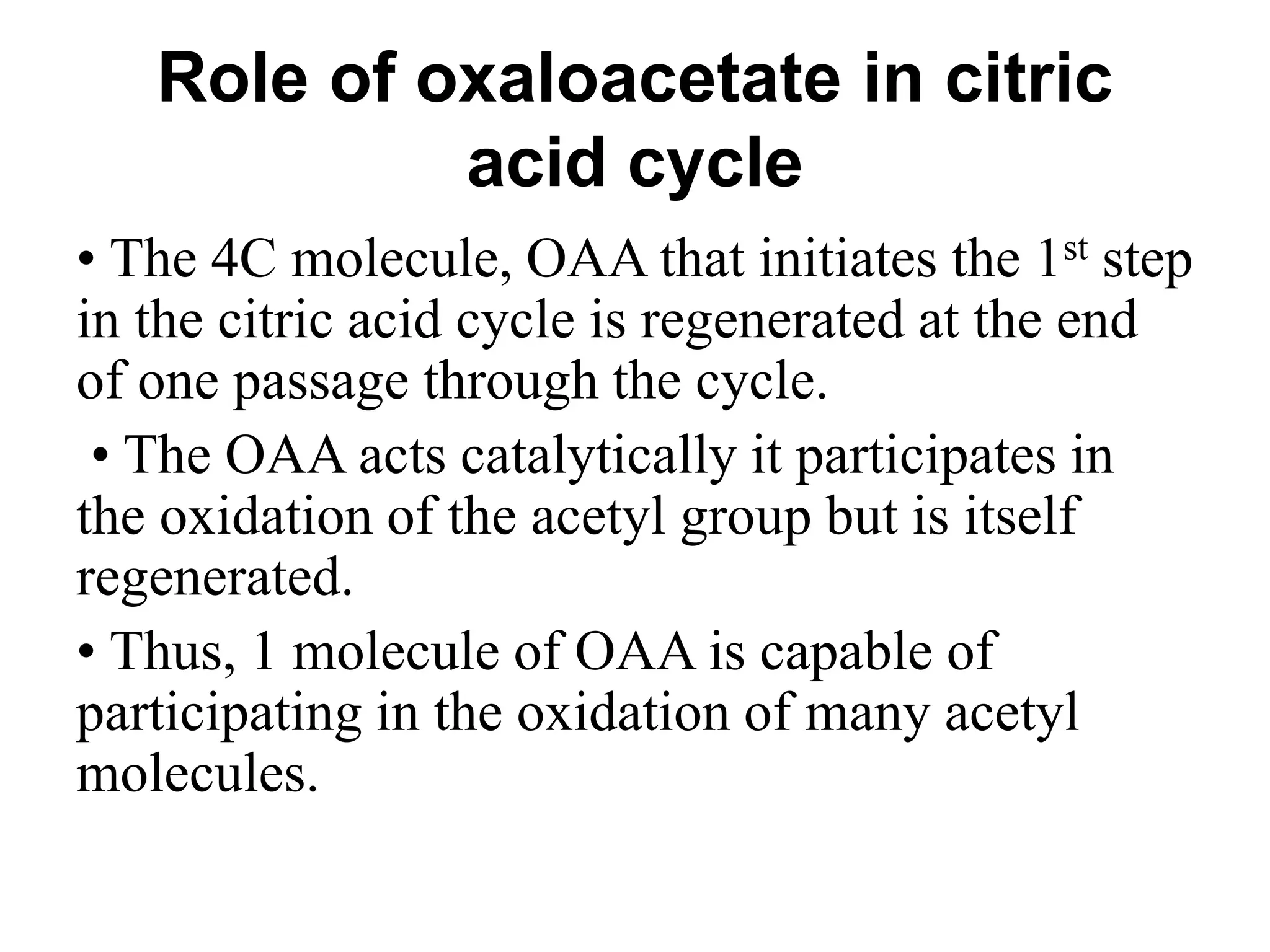 TCA CYCLE | PPTX