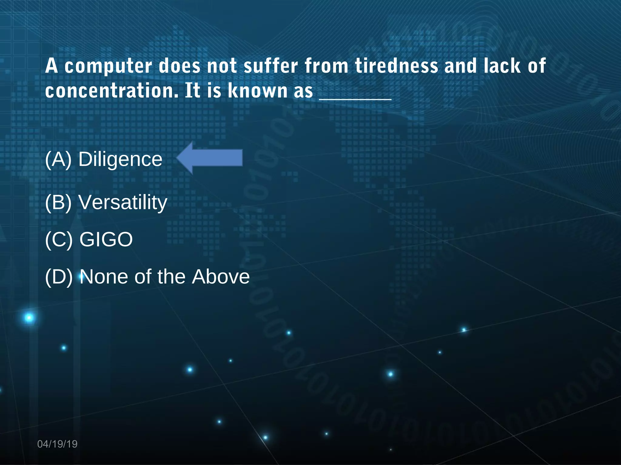 Characteristics of Modern computer | PPT