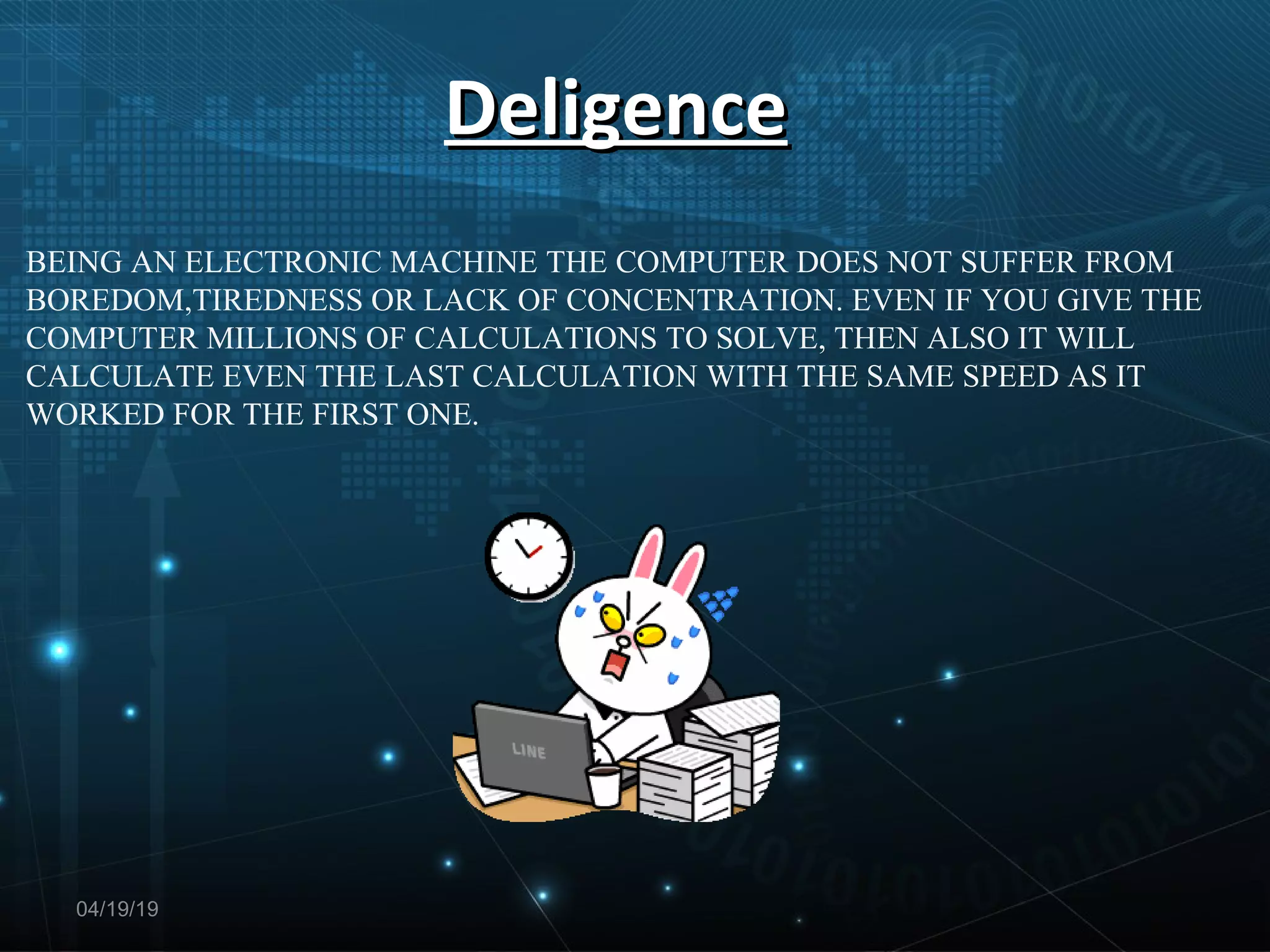 Characteristics of Modern computer | PPT