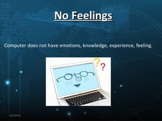 Characteristics of Modern computer | PPT