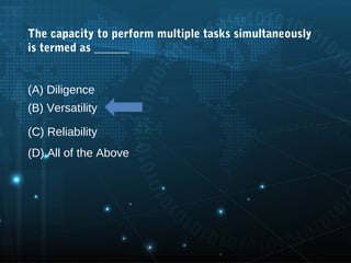 Characteristics of Modern computer | PPT