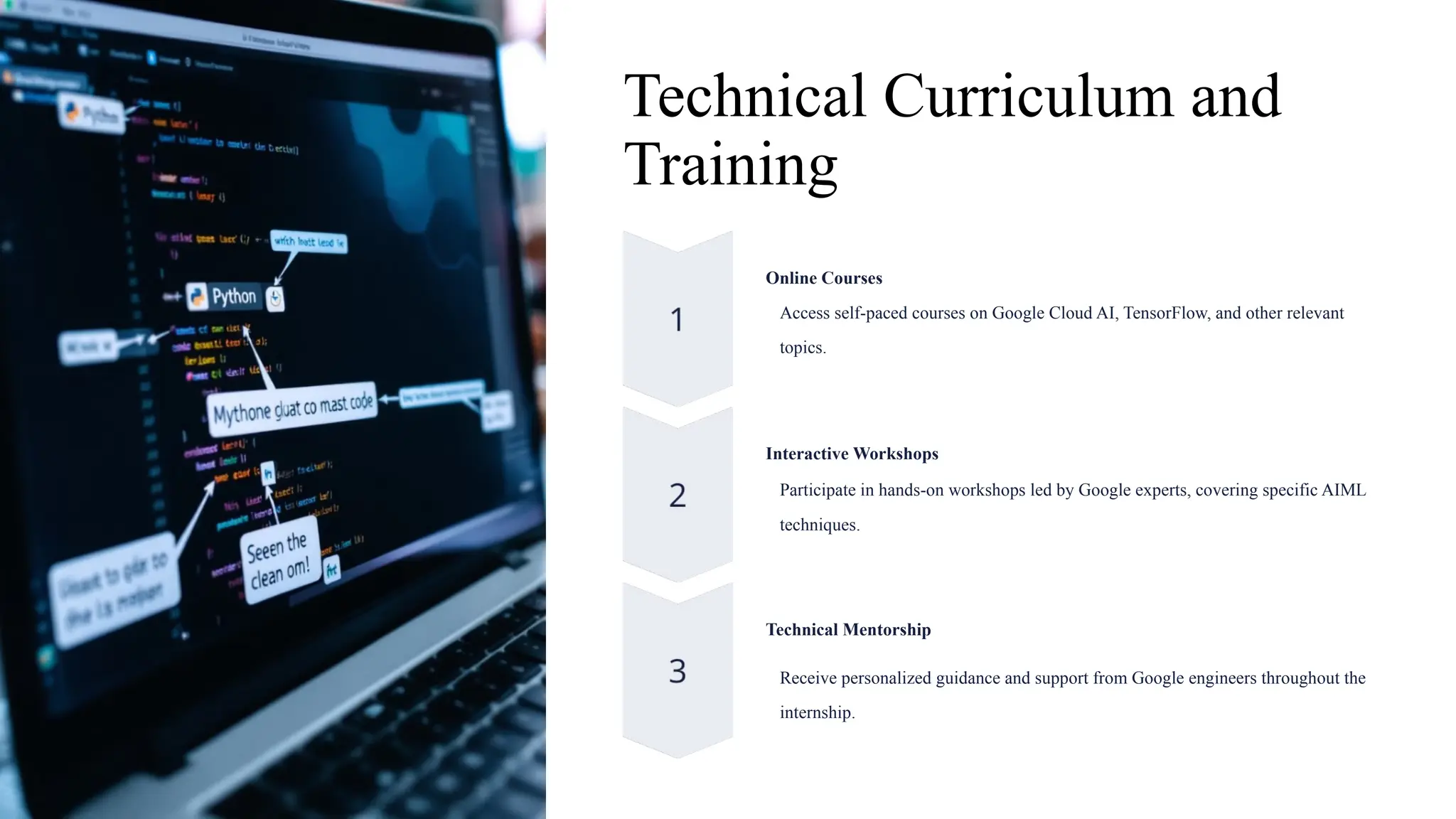 GOOGLE AI-ML VIRTUAL INTERNSHI FROM AICTE EDU SKILL | PPTX