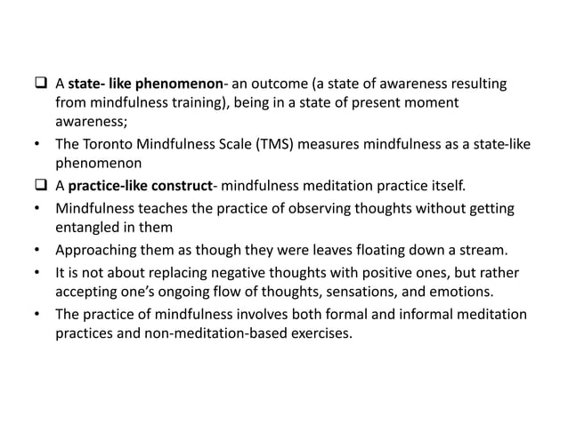 Mindfulness | PPTX