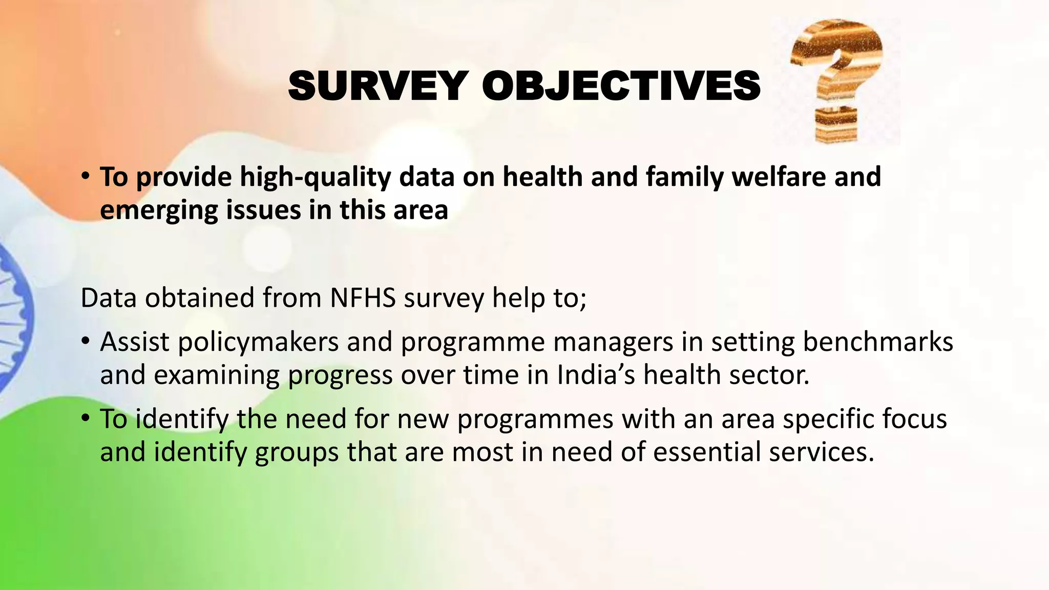National family health survey 5 | PPTX