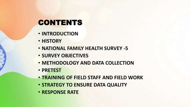 National family health survey 5 | PPTX