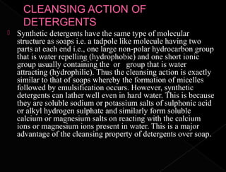 Soaps and Detergents | PPT