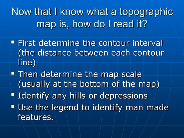 my ppt 1 on Maps topographic Maps types.ppt