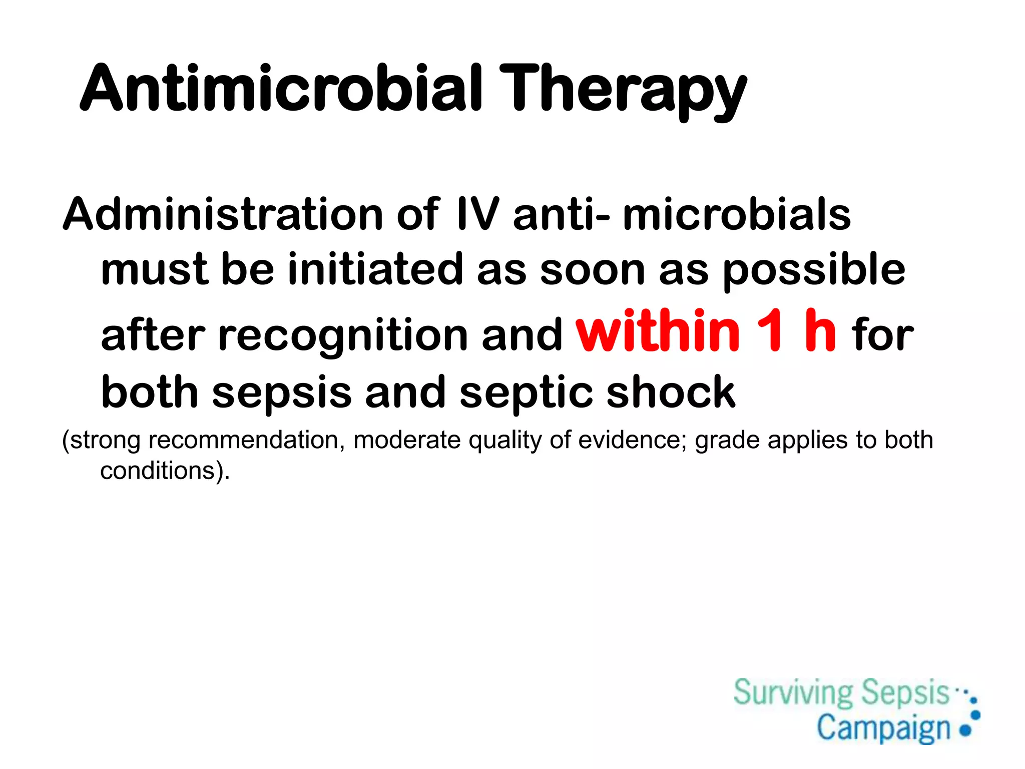 sepsis new guidelines 2017 | PPTX