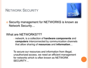 Network Security | PPTX