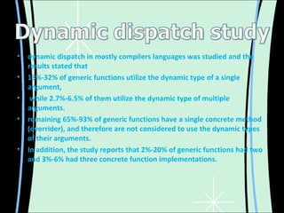 multiple dispatch(OOPs concepts) | PPT