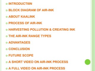 AIR-INK | PPTX