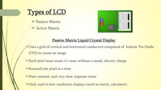 Lqiuid Crystal: Display applications | PPT