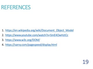 Document Object Model | PPTX